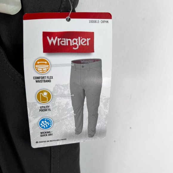 Wrangler | Pants | Wrangler Performance Zip Cargo Pants Mens 42x3 Gray ...